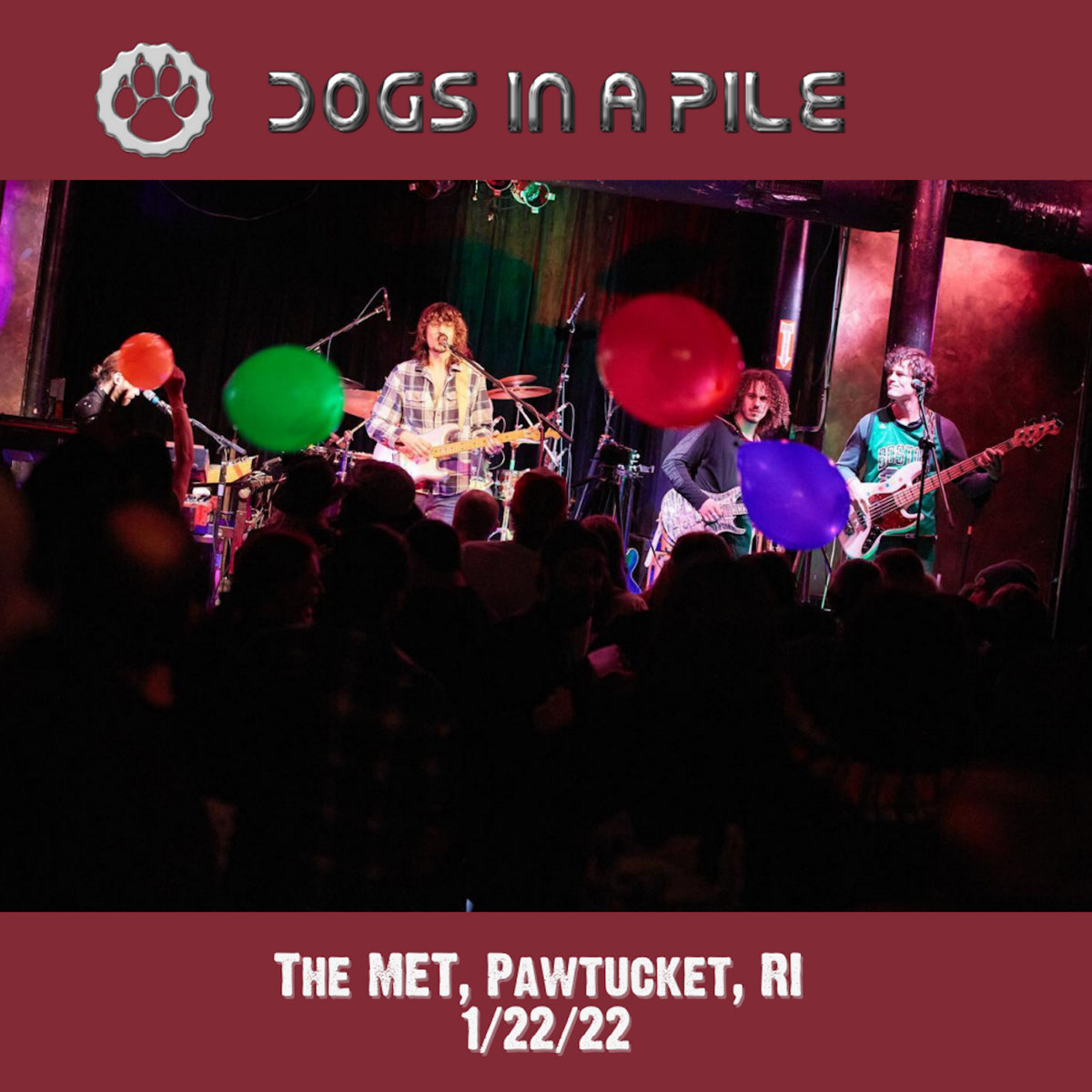 01/22/22 - The Met, Pawtucket, RI | Dogs In A Pile