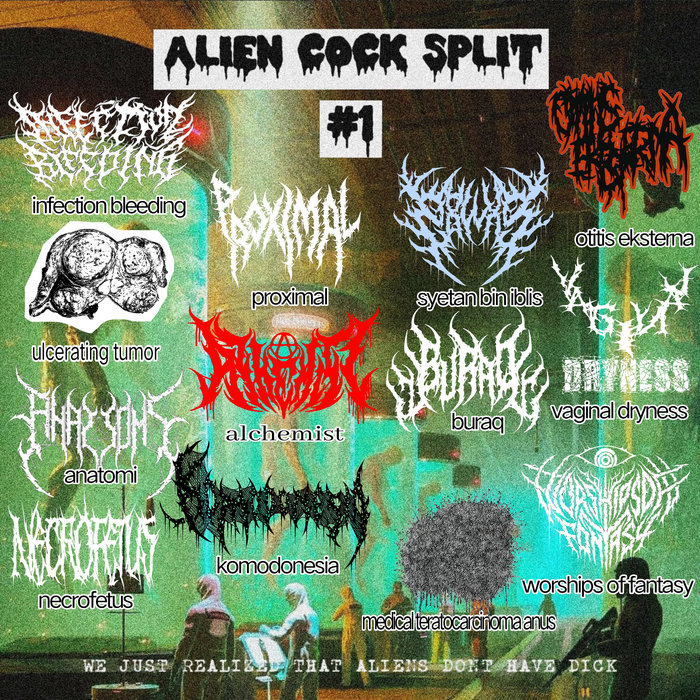 Alien Cock Split #1 | Variuos artist | Davos