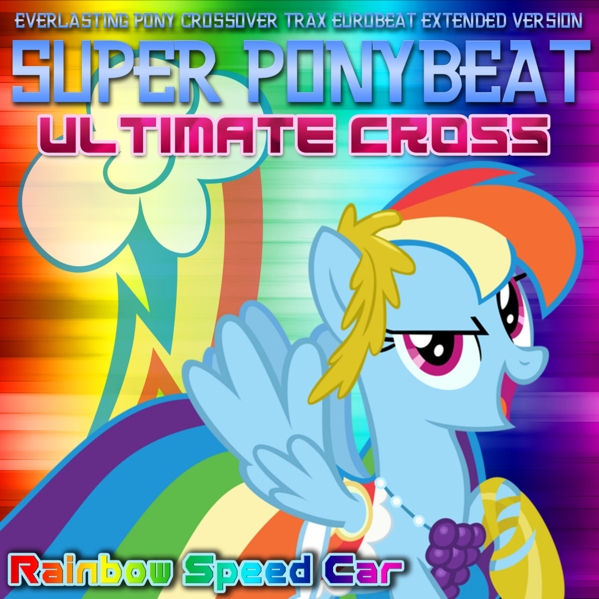 Rainbow Speed Car | Delta Brony