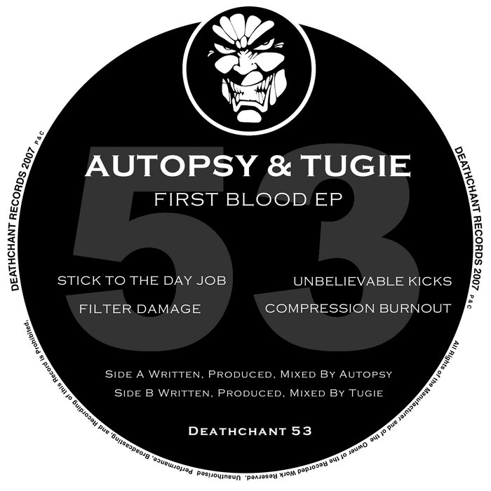 First Blood EP | Autospy & Tugie | deathchant records