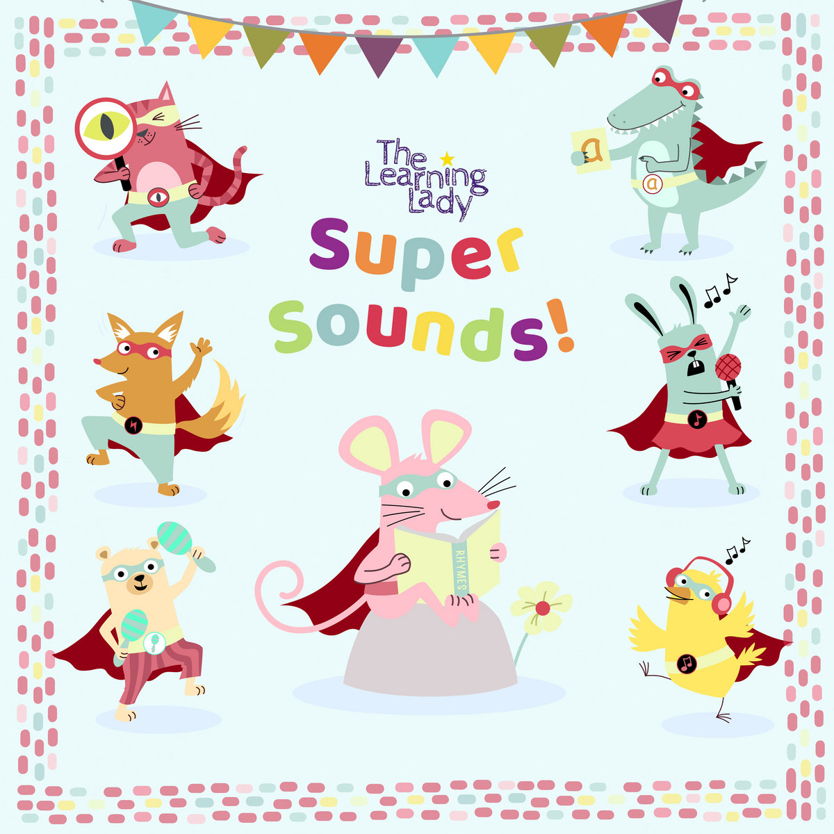 Super Sounds Nursery Rhymes: Companion to the Learning Lady Phonics ...