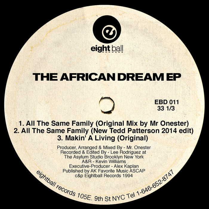 African Dream EP | The African Dream | Eightball Records