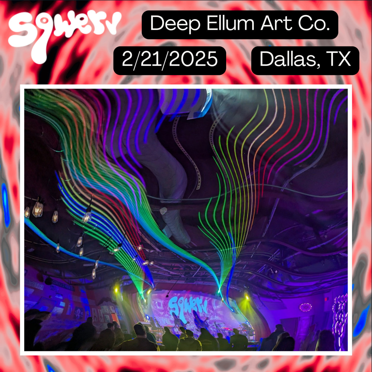 Live Sqwerv: 2/21/2025 | Deep Ellum Art Co. | Dallas, TX | Sqwerv