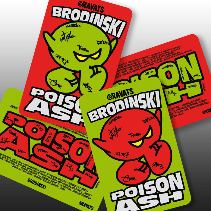 Brodinski - Poison Ash | Brodinski | Editions Gravats