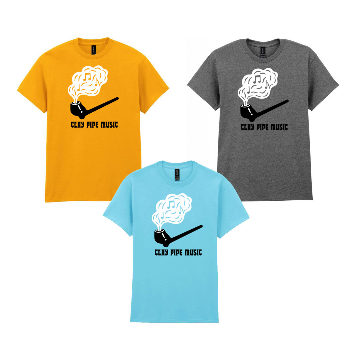 Clay Pipe T-Shirts | Clay Pipe Music