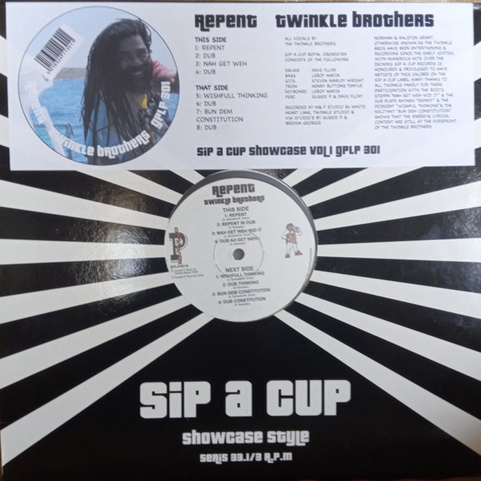GPLP301 REPENT .. DUB PLATE MIXS .. DUBCUP FT. TWINKLE BROTHERS ...