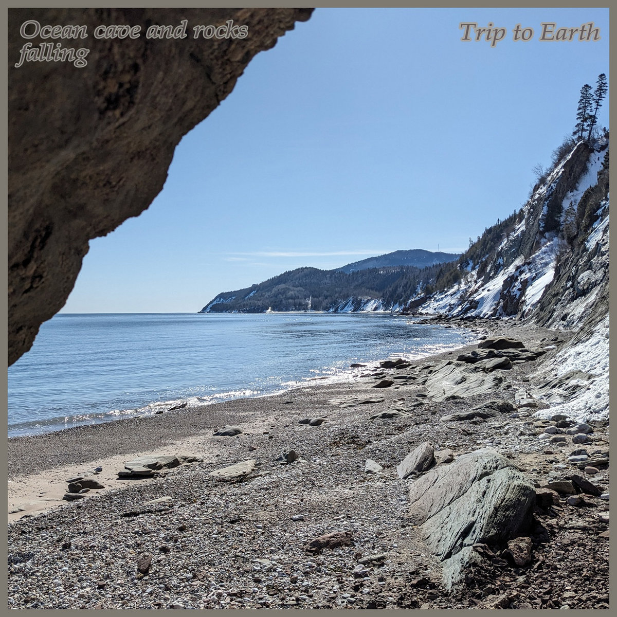 Ocean cave and rocks falling | Trip to Earth