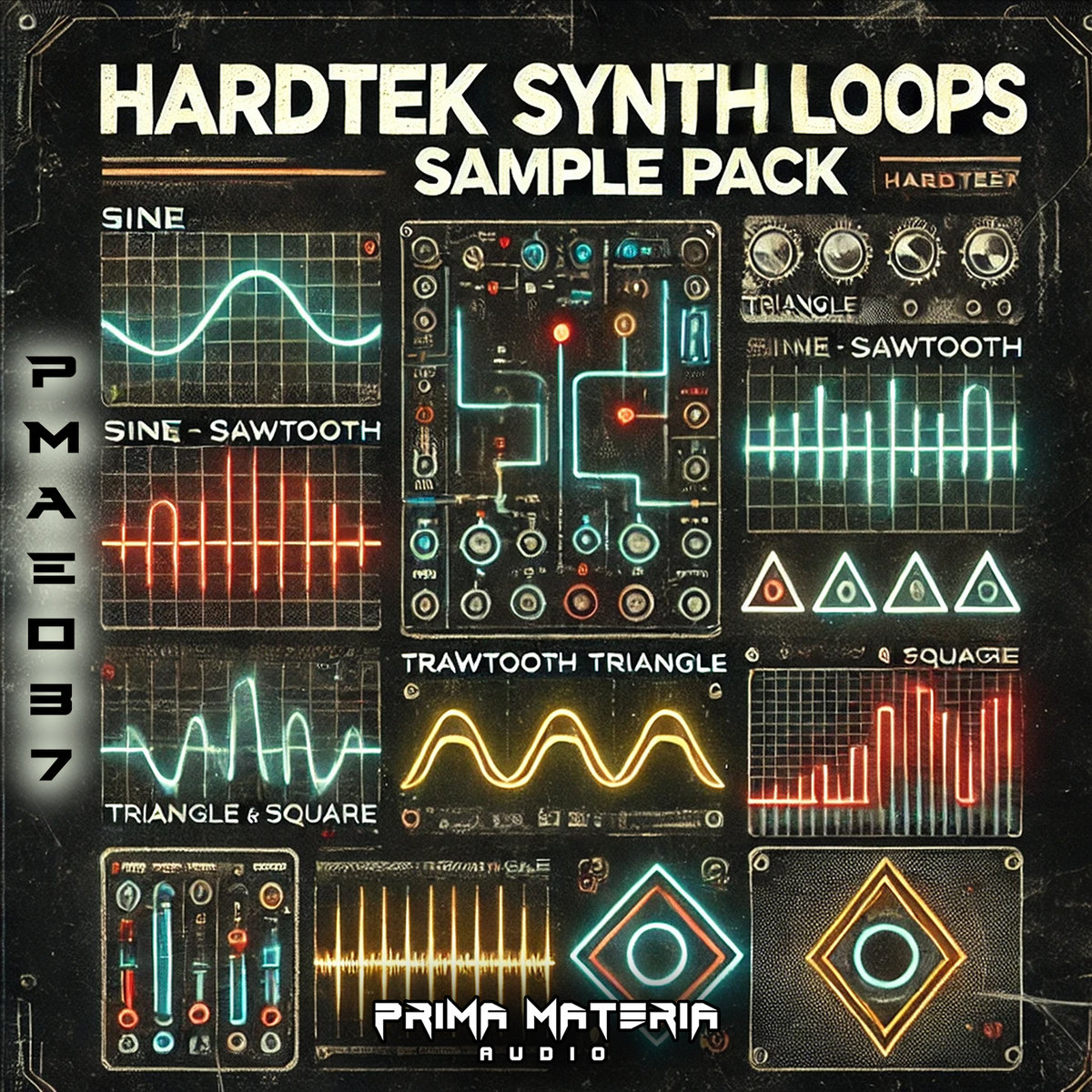 [PMAE037] Hardtek Synth Loops (Sample Pack) | Exode 33 | Prima Materia Audio