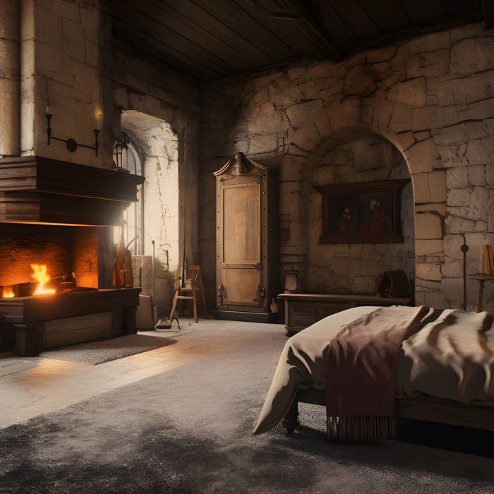 Medieval Castle Bedchamber 1 | Ambient Cultures