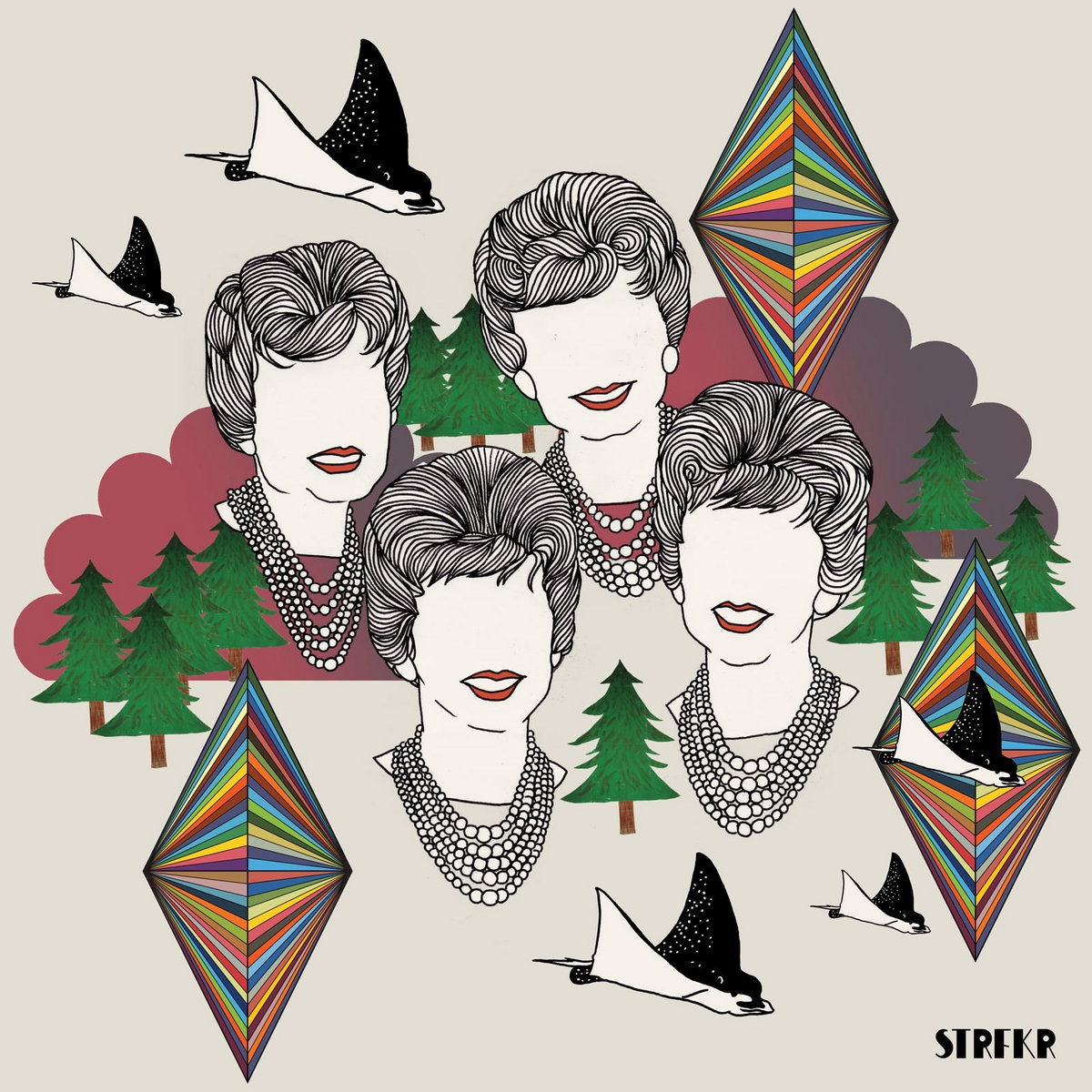 Strfkr Reptilians Album Cover