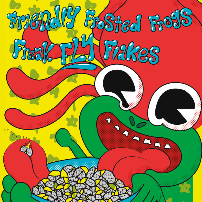 Friendly Frosted Frogs Freak Fly Flakes | The Friendly Frogs Freak Show