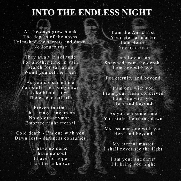 Into the Endless Night | Living Inferno