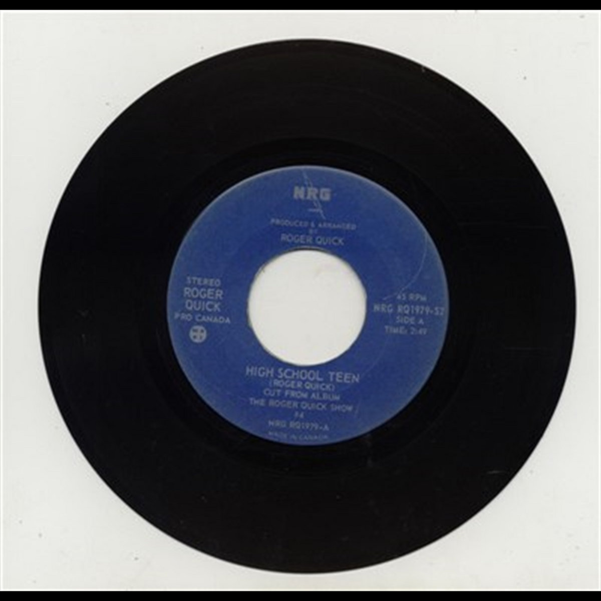 High School Teen | Roger Quick