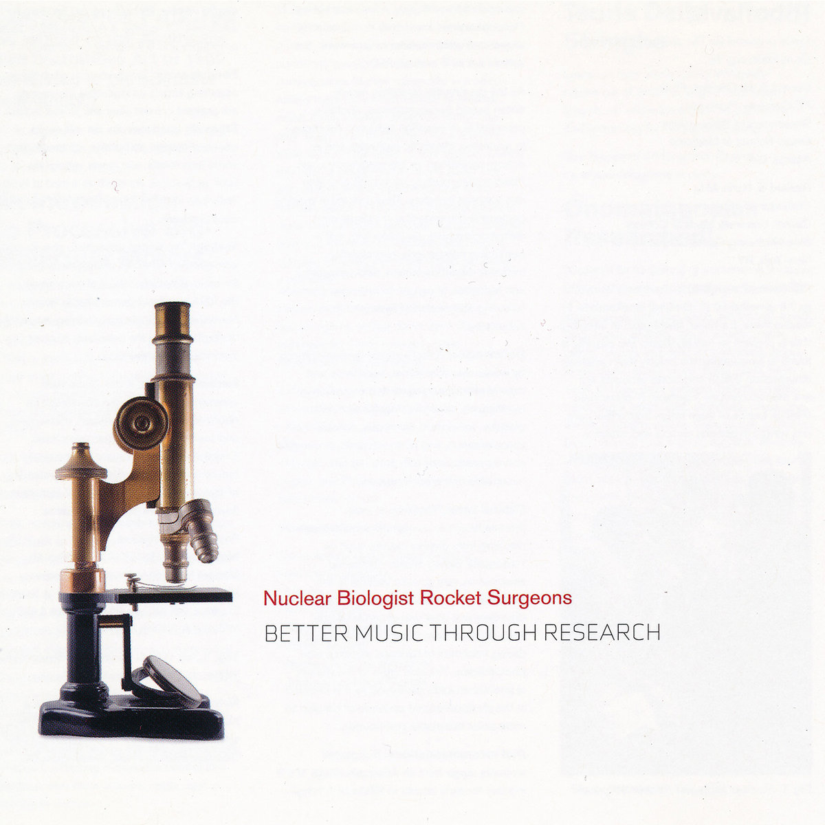 Better Music Through Research | Nuclear Biologist Rocket Surgeons ...