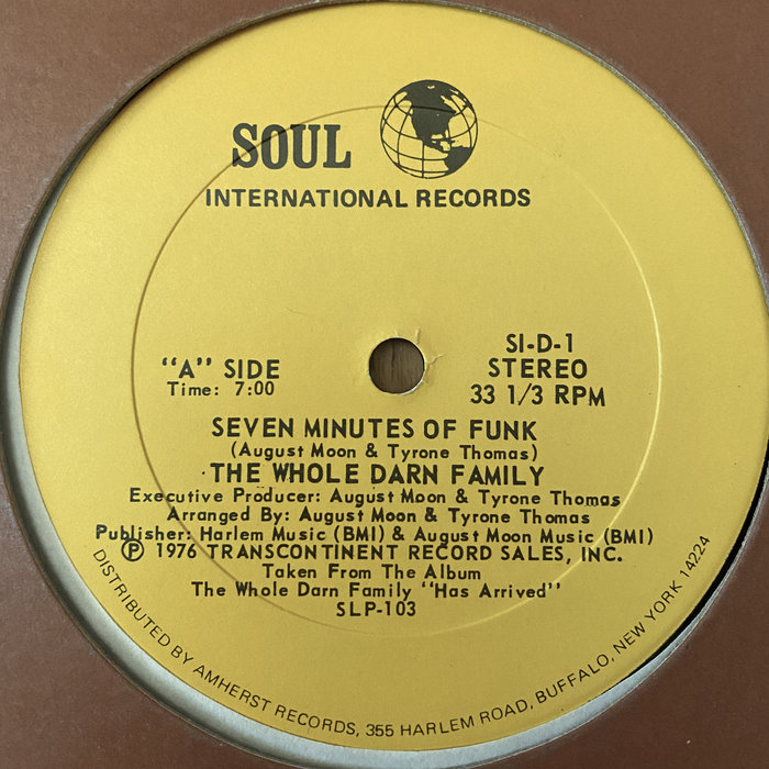 Seven Minutes Of Funk Cut Chemist Remaster | The Whole Darn Family ...