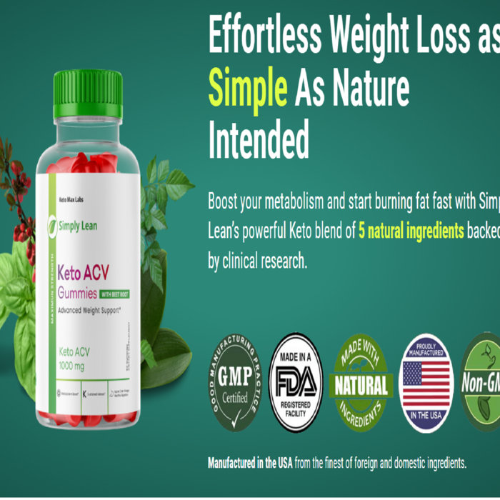 Simply Lean Keto ACV Gummies Amazon - Reviews | simplyleanketoaccvgummys
