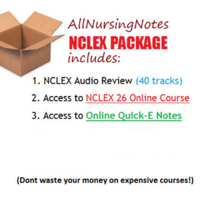 How to access the NCLEX Quick-E Notes | NCLEX 2017 - 2018 ...