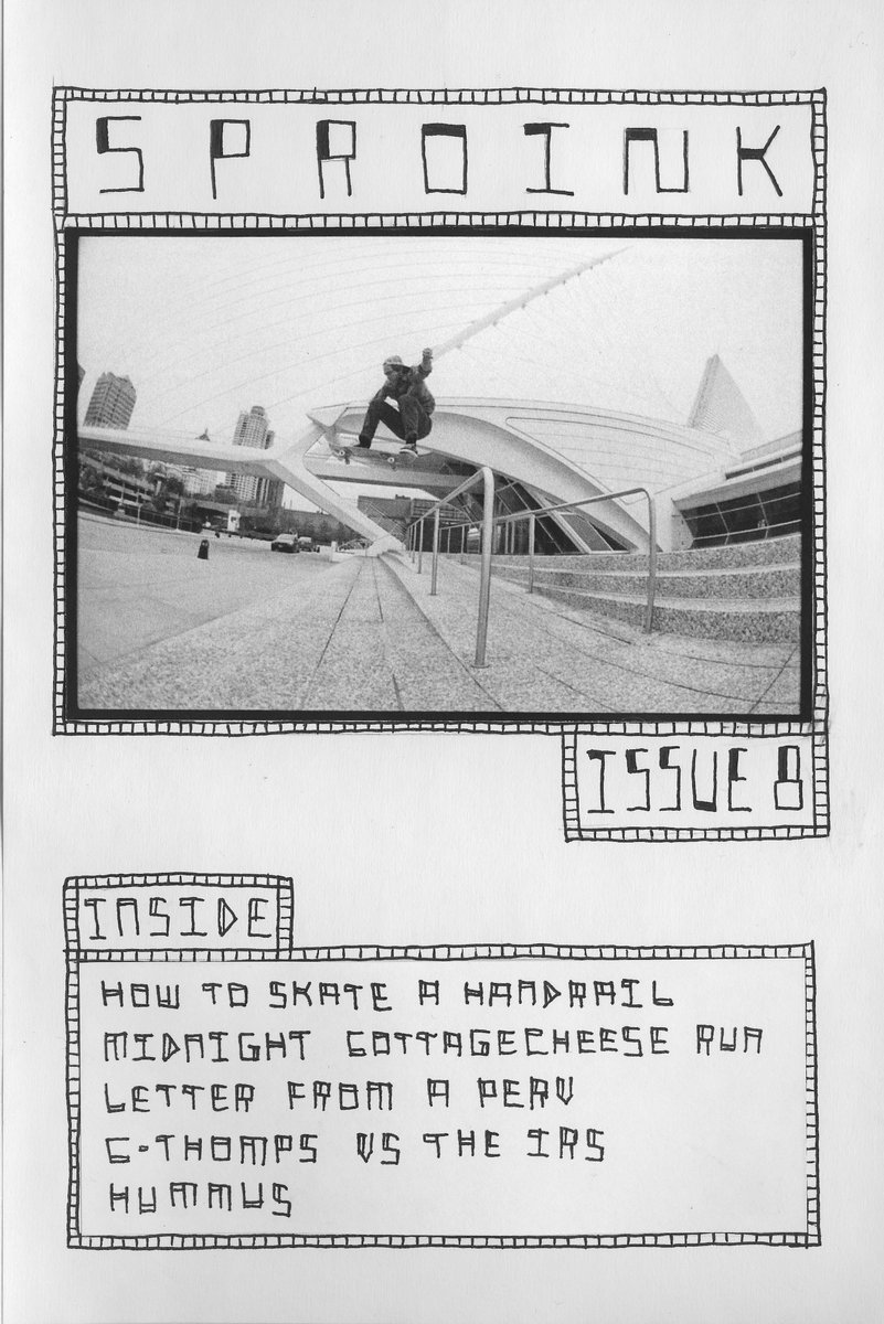 Sproink Issue 8 "Natives Of Racine" Compilation (May 2011) | sproink