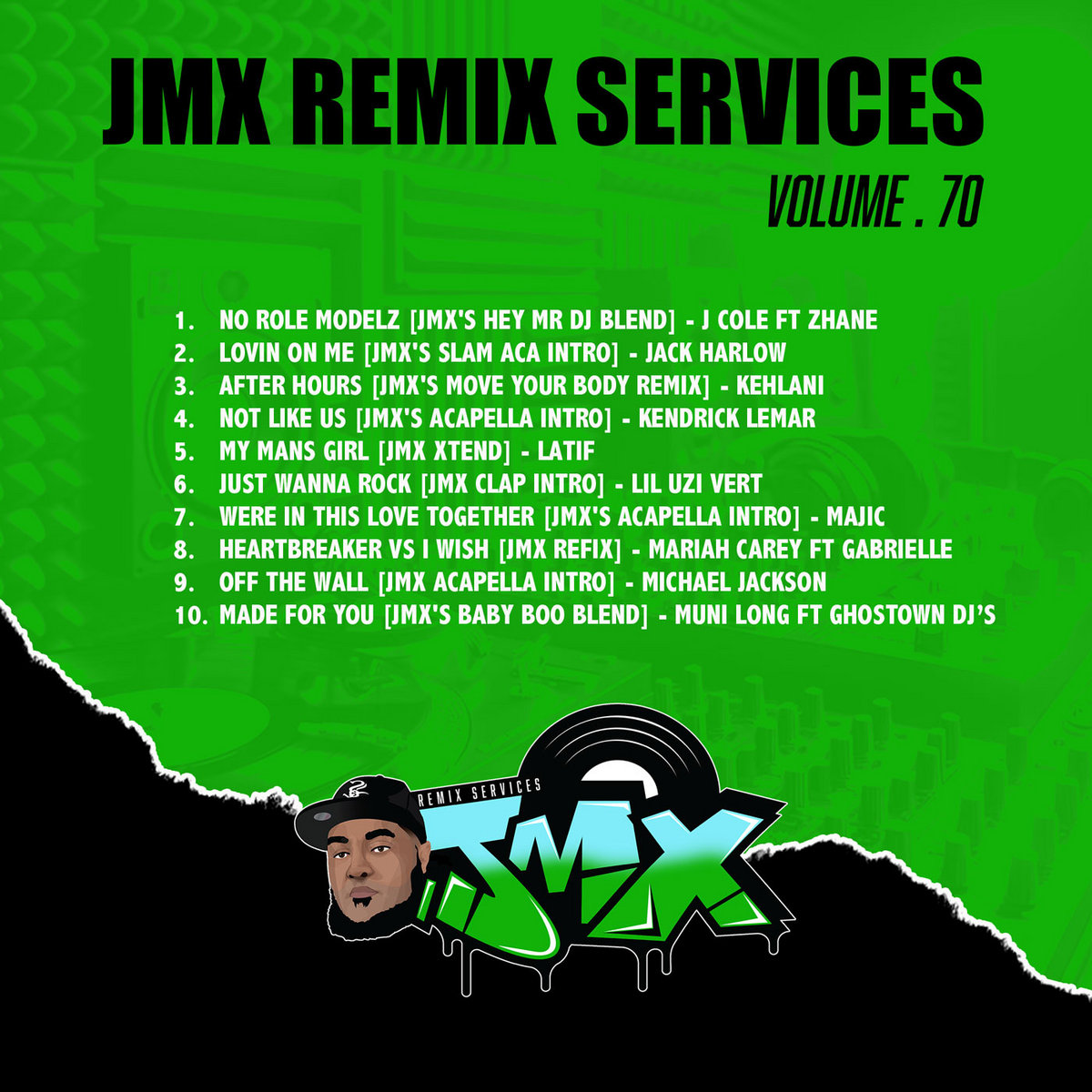 JMX REMIX SERVICES VOLUME.70 | DJ J-MIXX GC