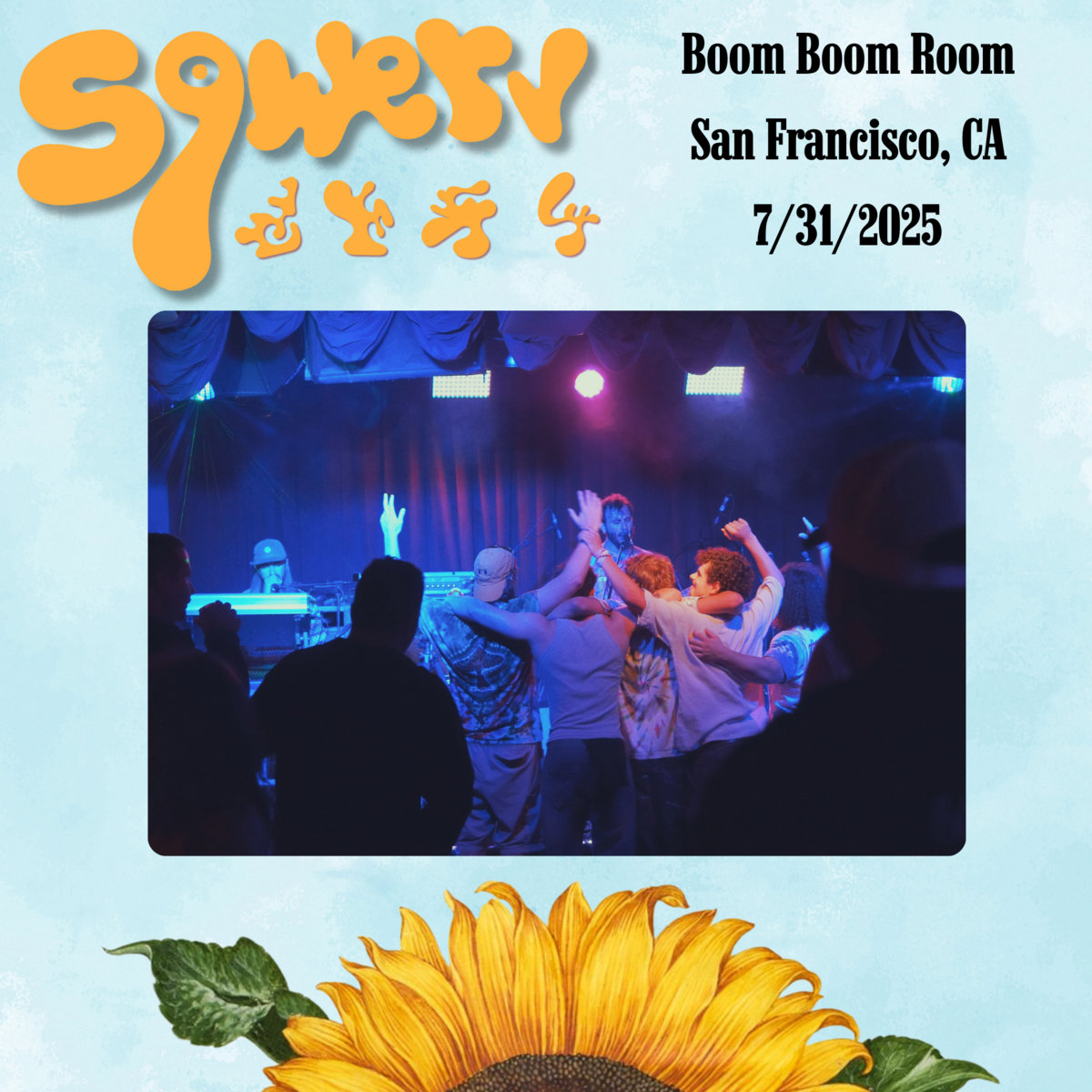 Live Sqwerv: 7/31/2025 | Boom Boom Room | San Francisco, CA | Sqwerv
