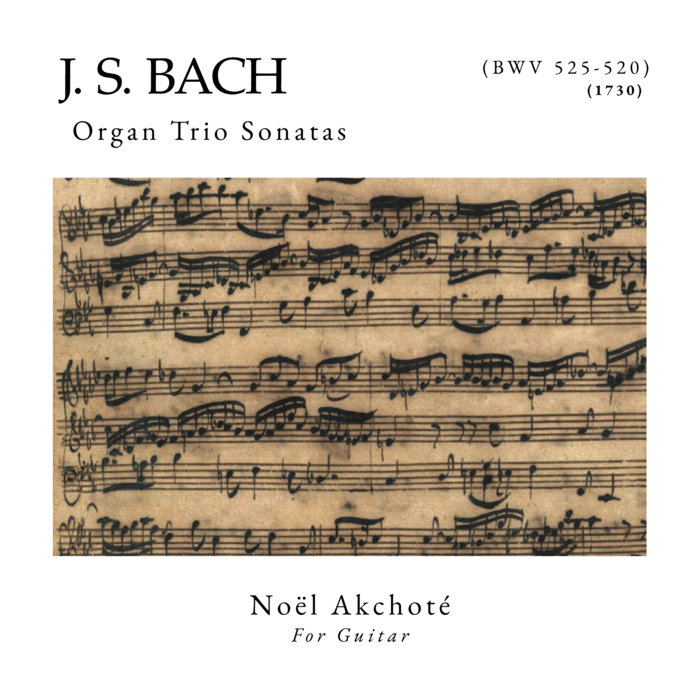 Johann Sebastian Bach – Organ Trio Sonatas (BWV 525-530), (1730), (For ...