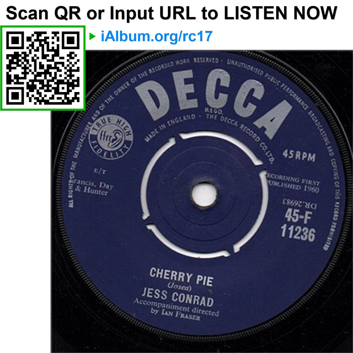 Cherry Pie | Jess Conrad