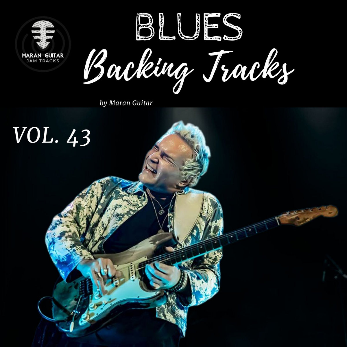 Wolf Howl Shuffle Blues in G - Backing track | Maran Guitar