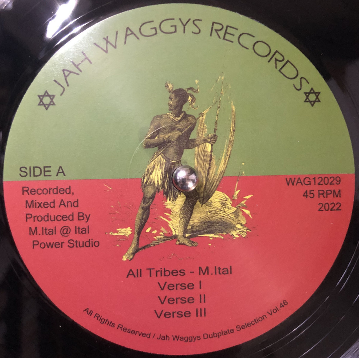 Jah Waggys Dubplate Selection Vol.46-12"-All Tribes / M. Ital ...