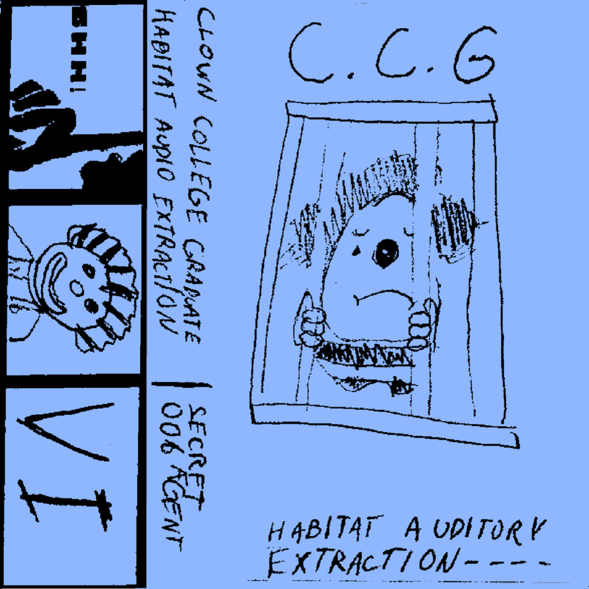 Habitat Auditory Extraction The Clown College Graduates Secret Agent Records