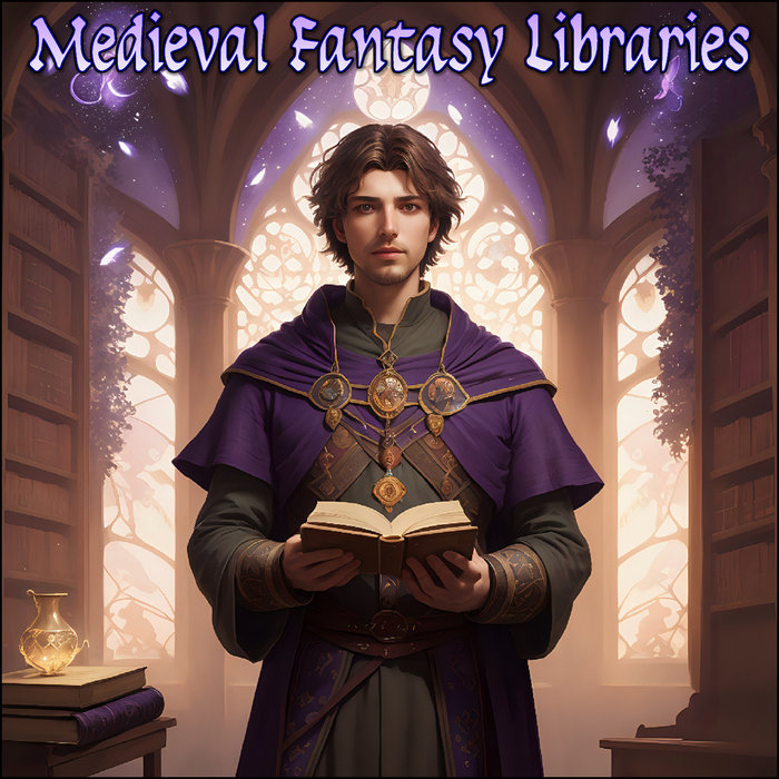 Medieval Fantasy Libraries | Derek & Brandon Fiechter