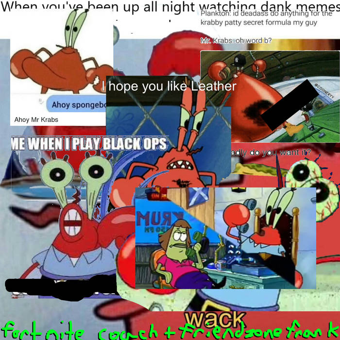 Spongebob Trash At Night