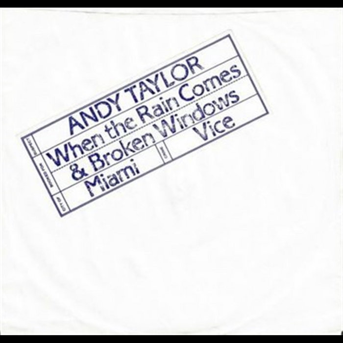 When The Rain Comes Down | Andy Taylor