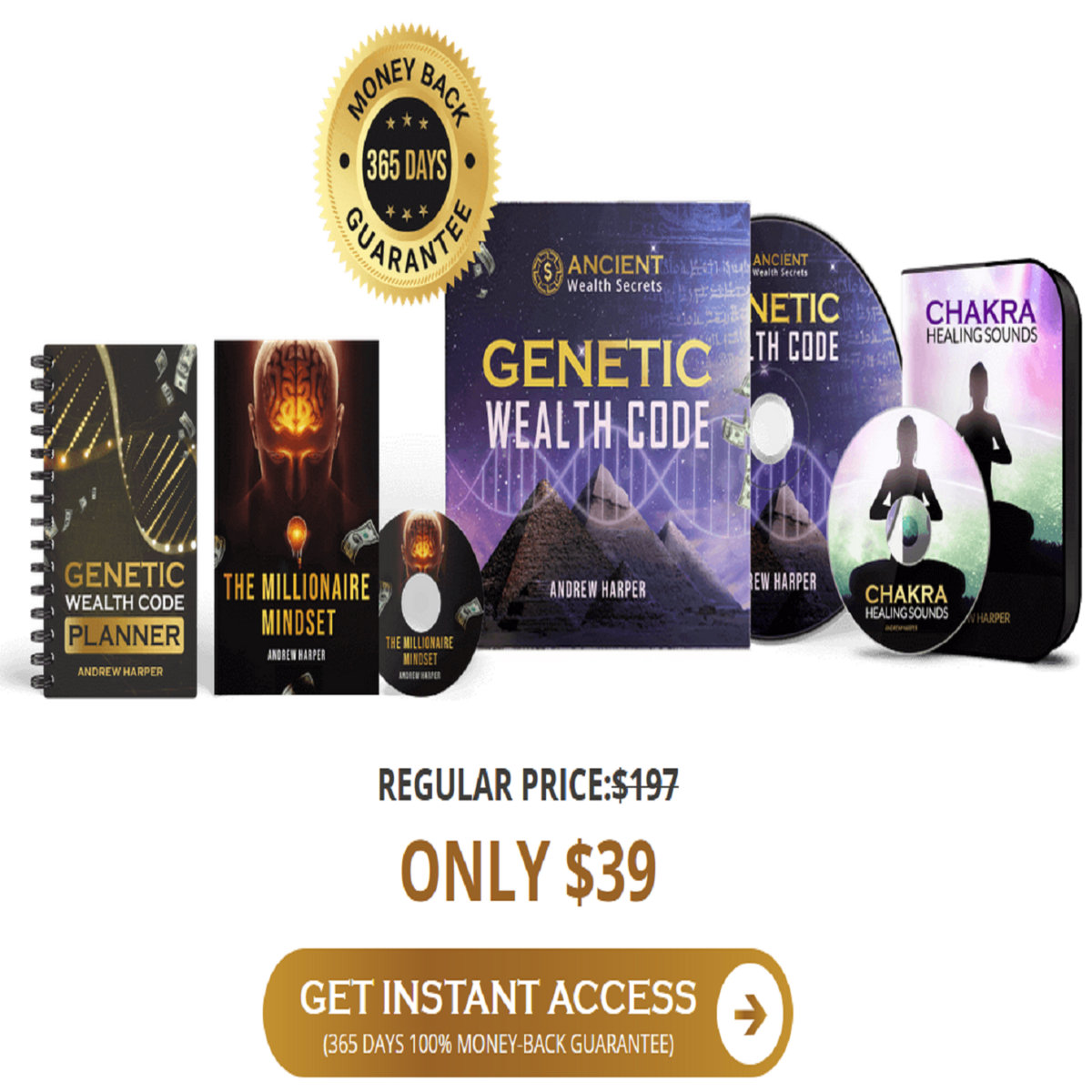 Genetic Wealth Code Reviews All You Need To Know About Andrew Harper Genetic Wealth Code Offers ...