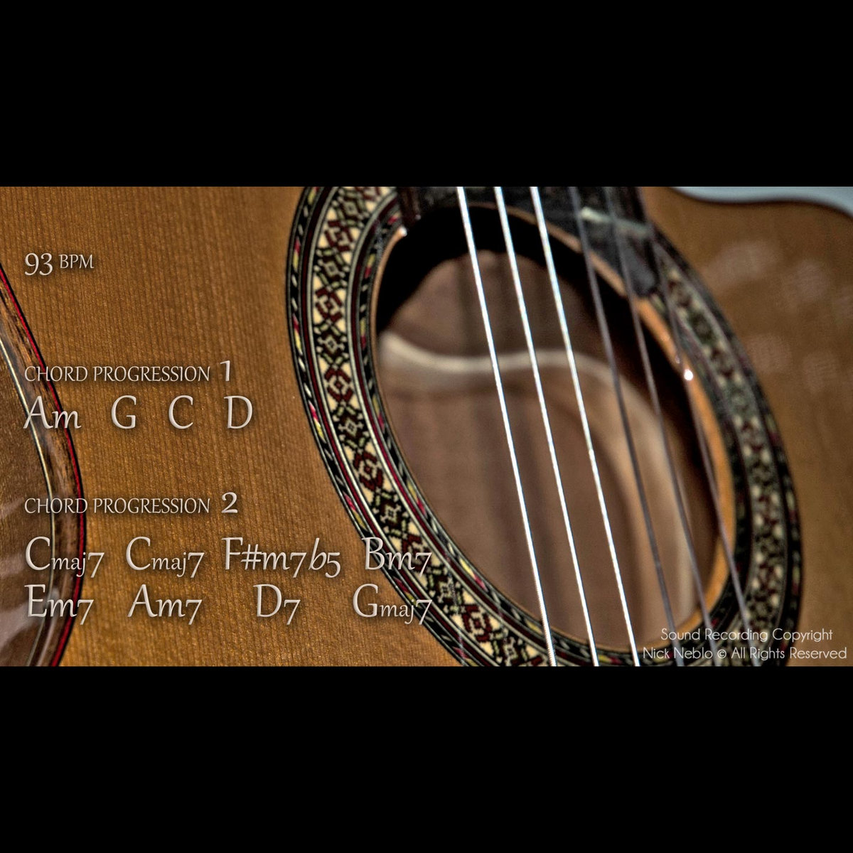 Latin Spanish Guitar Bossa Backing Track E Minor G Major | Nick Neblo ...