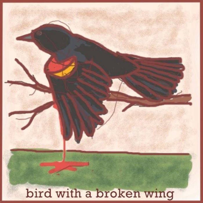 Bird With Broken Wing Art