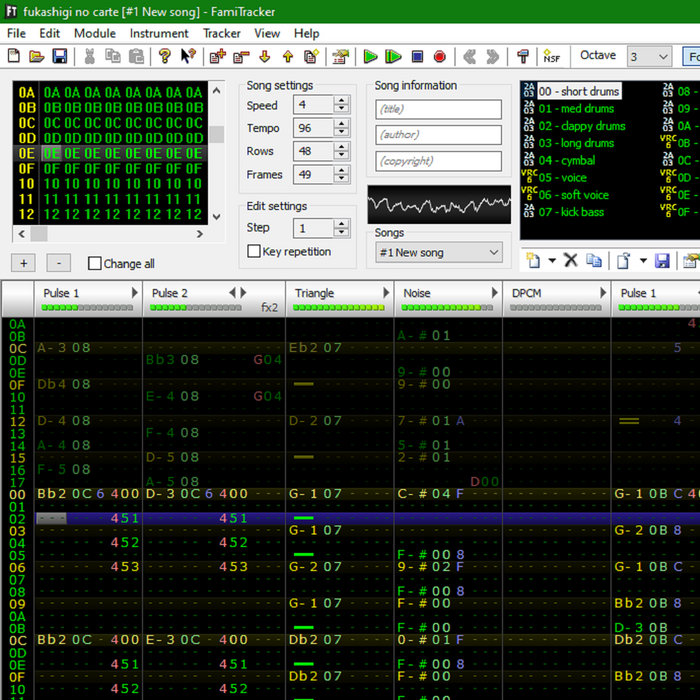 Cookiefonster's 2021 Famitracker Covers | cookiefonster