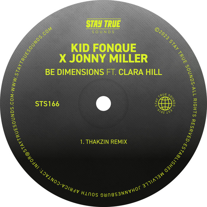 Be Dimensions (Thakzin Remix) | Kid Fonque X Jonny Miller featuring ...