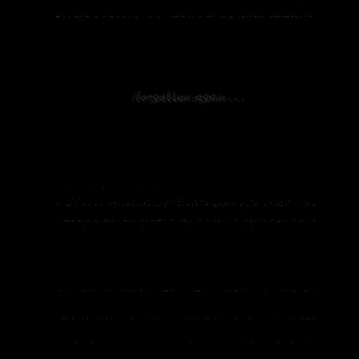 forgotten again | eves