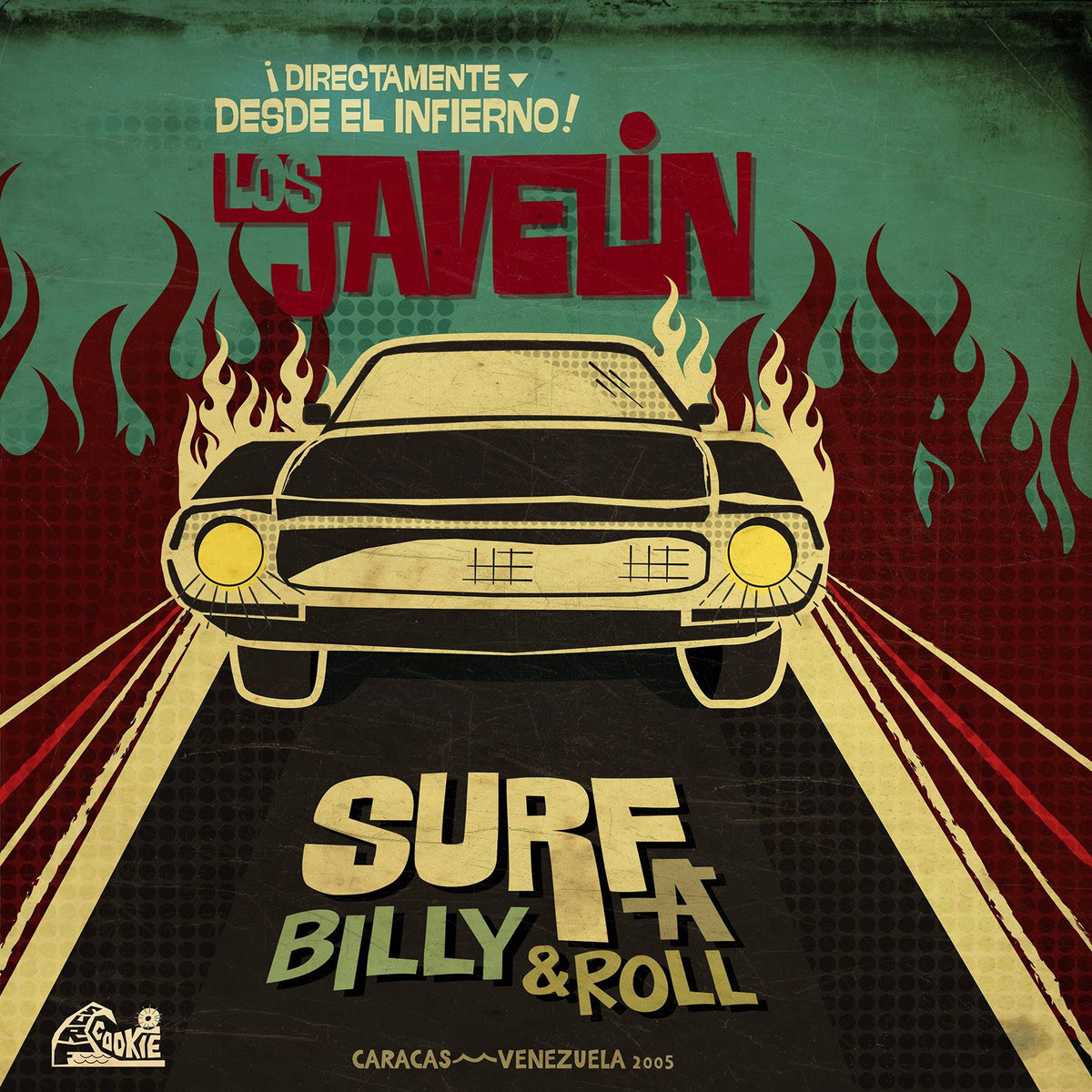 Surf-A-Billy & Roll (digital) - SC004 | Los Javelin | Surf Cookie records