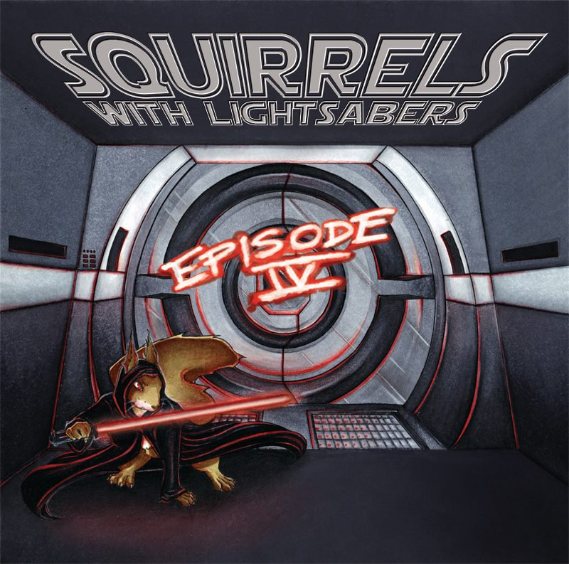 Squirrels With Lightsabers