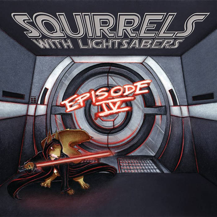 Squirrels With Lightsabers Gif