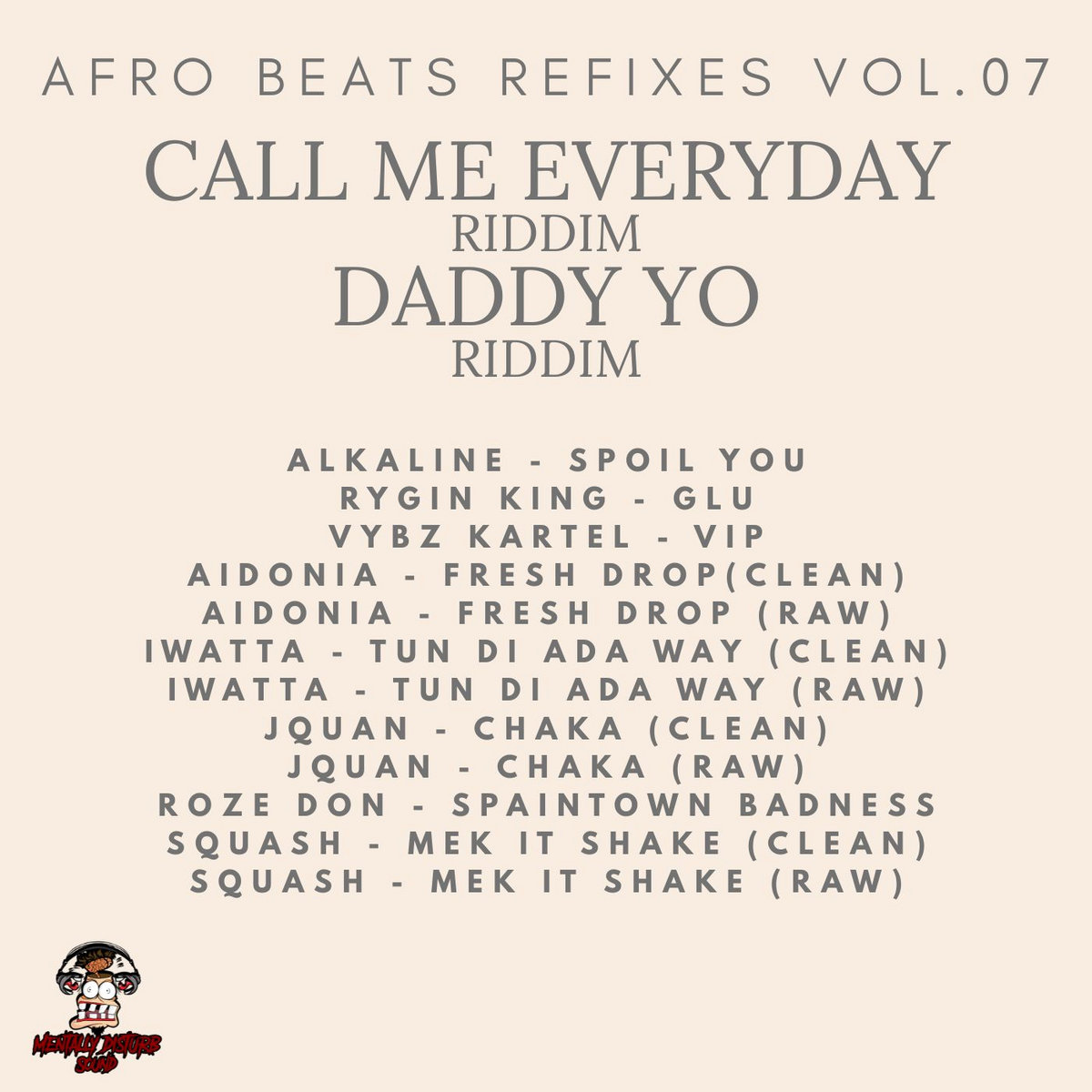 DADDY YO RIDDIM - AIDONIA - FRESH DROP (CLEAN) | MENTALLY DISTURB SOUND