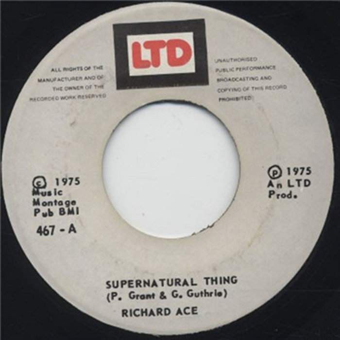 Supernatural Thing Natural Version | Richard Ace