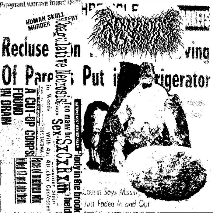 COAGULATIVE NECROSIS //SPLIT WITH// STERCORACEOUS COPREMESIS RHINORRHEA ...