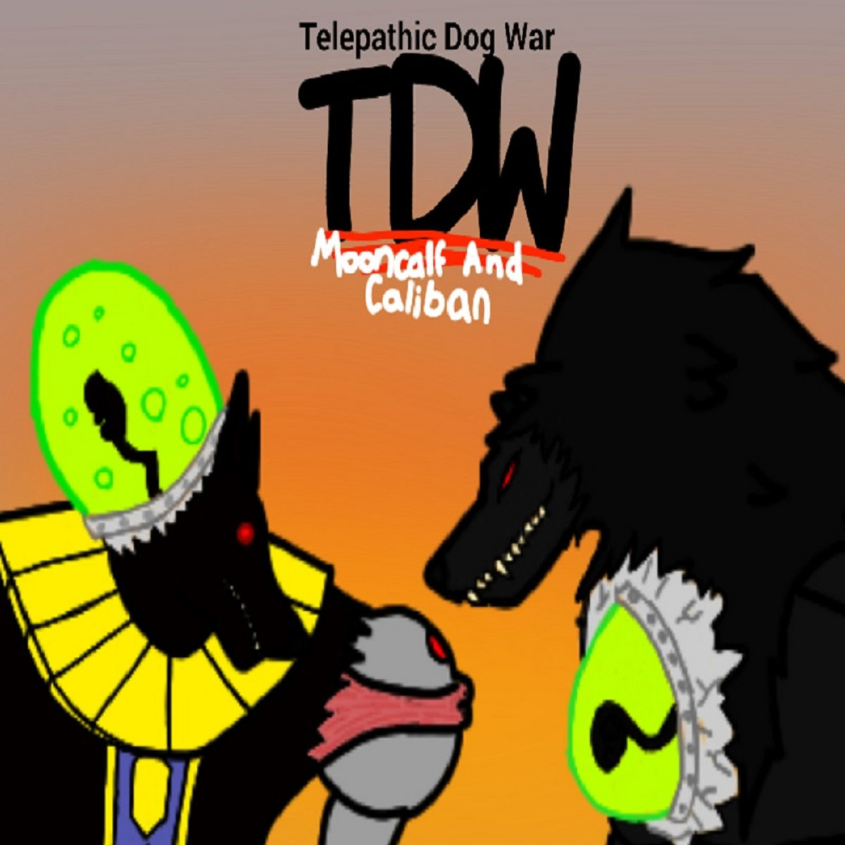 Telepathic Dog War | Mooncalf And Caliban