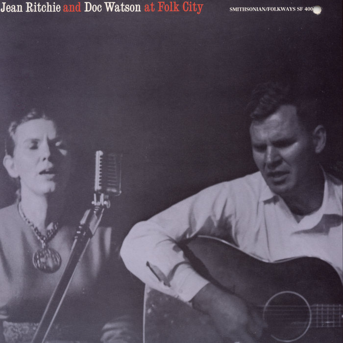 Jean Ritchie and Doc Watson at Folk City | Jean Ritchie & Doc Watson