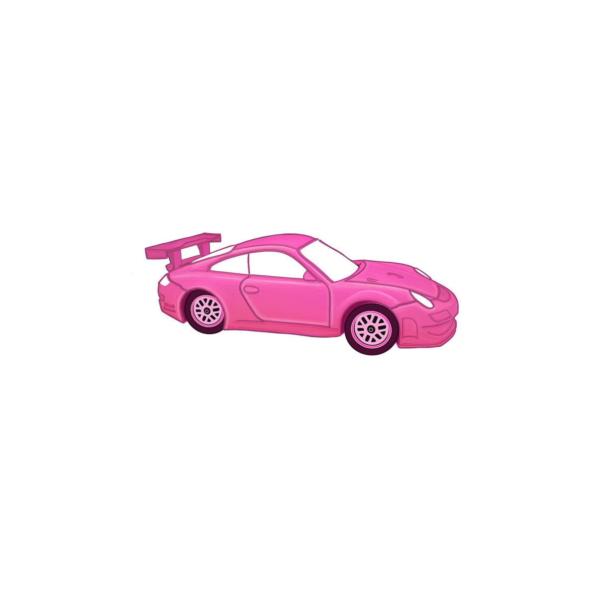 Pink Car | racecar