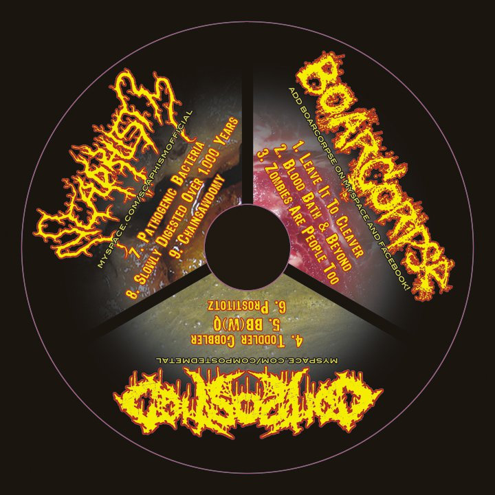 Boarcorpse/Composted/Scaphism Split | Scaphism