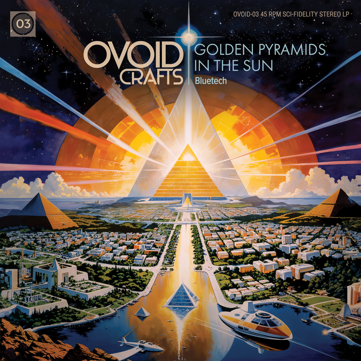 Golden Pyramids In The Sun EP (Ovoid Crafts 03) | Bluetech