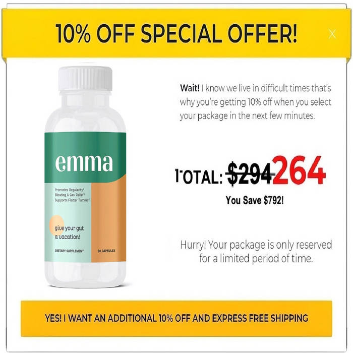 Emma Relief (Legit or Hoax) May Improve Gut Health and Benefits! Read ...